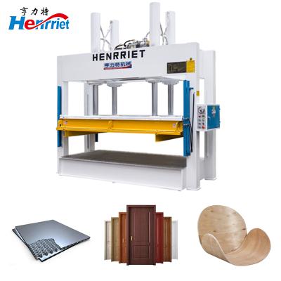 China Custom 100t Four Cylinder Square Stroke Cold Press Machine for Bending Furniture Boards and Plywood for sale