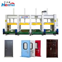 China 25t Automatic Multi-Stage Cold Press Machine 1350x1280mm for Wooden Medical Aluminum Carriage Doors for sale