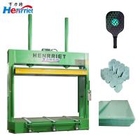 China 50T Double Cylinder Cold Press Machine with Conveyor Pulley for Particleboard Wooden Door for sale
