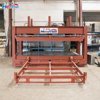 China Custom 60T Cold Press Machine 3600x2200mm Sliding Table for Plywood Wood Door Building Materials for sale