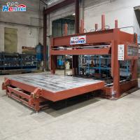 China Custom 60T Cold Press Machine 3600x2200mm Sliding Table for Plywood Wood Door Building Materials for sale