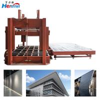 China Customizable H-shaped Frame 60T Cold Press for Architectural Metal Panels Aluminum Honeycomb Fireproof Boards for sale