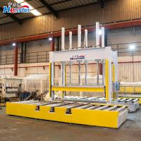 China 160T Dual-Side Auto Feed Cold Press Hydraulic Press for Plywood Large Honeycomb Panels 3300x1800mm for sale
