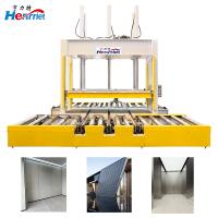 China Continuous Production H-Frame Cold Press: Dual-Side Automatic Conveyor for Large Aluminum Single Sheets Metal Boards for sale