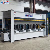 China Custom 120 Ton Upward Pressure Double Layer Hot Press Machine for Plywood Wooden Doors Carriage Panels for sale