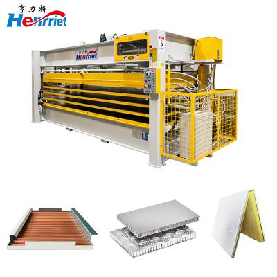 China 160 Ton 4-Layer Plywood Hot Press Machine for Medical Doors and Composite Panels for sale