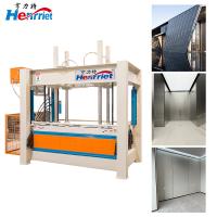 China 8-Layer Hydraulic Hot Press Laminator 2500x1300mm for Aluminum Honeycomb Panel Manufacturing for sale