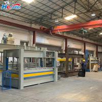 China 8-Layer Hydraulic Hot Press Laminator 2500x1300mm for Aluminum Honeycomb Panel Manufacturing for sale