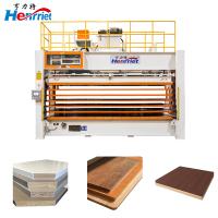 China Customize 6 Layer Hot Press Machine for Building Boards PU Foam Honeycomb Door Panel Press for sale