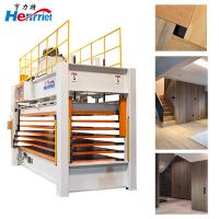 China 160 Ton 6 Layer Hydraulic Laminating Press Machine for Plywood Particleboard 4000x1450mm for sale