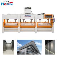 China 100T Extended Hot Press Machine 6500x1300mm for Aluminum Honeycomb Sandwich Panels for sale