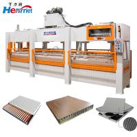 China 100T Extended Hot Press Machine 6500x1300mm for Aluminum Honeycomb Sandwich Panels for sale