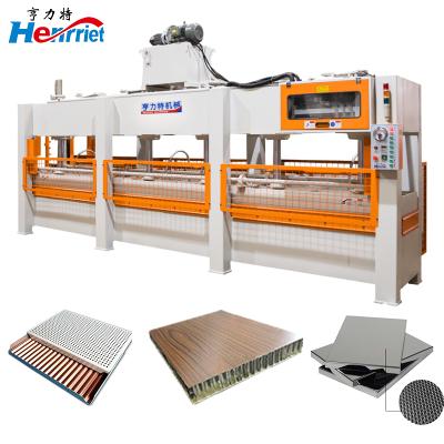 China 100T Extended Hot Press Machine 6500x1300mm for Aluminum Honeycomb Sandwich Panels for sale