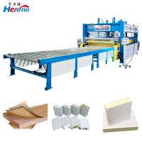 China 50T Hot Press Automatic Conveyor Line for Carbon Fiber Board 3500x1800mm for sale