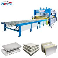 China 50 Ton Hot Press Automatic Conveyor Line for Aluminum Honeycomb Composite Panels 3500x1800mm for sale