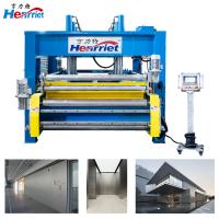 China 50 Ton Hot Press Automatic Conveyor Line for Aluminum Honeycomb Composite Panels 3500x1800mm for sale
