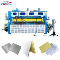 China 50 Ton Hot Press Automatic Conveyor Line for Aluminum Honeycomb Composite Panels 3500x1800mm for sale