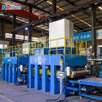 China 1000T Three-Dimensional Cold Hot Press Production Line for Aluminum Honeycomb Plates 3700x1300mm for sale