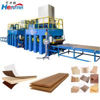 China 1000T Three-Dimensional Cold and Hot Plywood Press Machine Production Line 3700x1300mm for sale