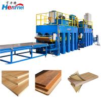 China 1000T Three-Dimensional Cold and Hot Plywood Press Machine Production Line 3700x1300mm for sale