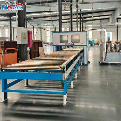 China Customizable Large Intelligent Glue Coating Machine 300-3000mm for Wooden Doors Cold Storage Panels for sale