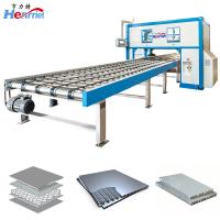 China Integrated Intelligent Glue Machine for Aluminum Honeycomb Metal Sheets 300-1300mm Width for sale