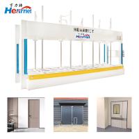 China Customized 8-Cylinder Synchronous Cold Press Machine 50T Max Pressure 8000x2000mm Work Platen for Carbon Fiber Doors for sale