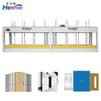 China 30 Ton 12 Meter 16 Cylinder Two-Stage Cold Press Machine for PVC Engineered Wood Doors for sale