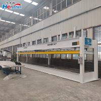China 30 Ton 12 Meter 16 Cylinder Two-Stage Cold Press Machine for PVC Engineered Wood Doors for sale