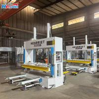 China 50T Automated Conveyor Chain Cold Press Machine 2500x1250mm Work Platen for Panel Production for sale