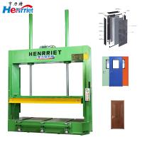 China 50T Hydraulic Cold Press Machine 2800x1300mm Work Platen Dual Cylinder for Stainless Steel Cabinet Doors for sale