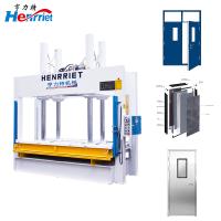 China 100T Four-Cylinder Cold Press Machine 1300x900mm Work Platen for Wood Door Bending for sale