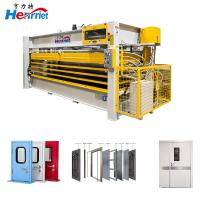 China Four Layer Laminating Machine 160 T Pressure 4-Layer Independent Workstation High Temperature Pressing 100℃ for sale