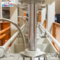 China 100T Hydraulic Hot Press Machine 6500x1300mm for Aluminum Alloy Door Woodworking Laminated Panel for sale