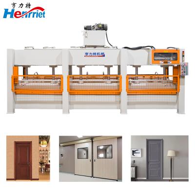 China 100T Hydraulic Hot Press Machine 6500x1300mm for Aluminum Alloy Door Woodworking Laminated Panel for sale
