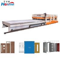 China 100T Automatic Gantry Movable Hot Press Machine Electric Heating 5200x2800mm for Insulation Cold Storage Doors for sale
