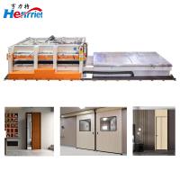 China 100T Automatic Gantry Movable Hot Press Machine Electric Heating 5200x2800mm for Insulation Cold Storage Doors for sale