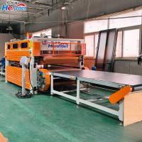 China 80T Single Layer Automatic Conveying Hot Press Machine 4600mm x 2650mm Work Platen for Carbon Fiber Board for sale