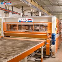 China 80T Single Layer Automatic Conveying Hot Press Machine 4600mm x 2650mm Work Platen for Carbon Fiber Board for sale