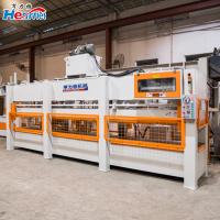 China 100T Extended Frame Hot Press Machine 6500x1300mm Work Platen Intelligent Temperature Regulation for sale