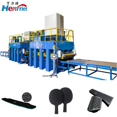 China 1000T Thermal Oil Hot and Cold Press Machine 3700x1300mm Plate for Carbon Fiber Production for sale