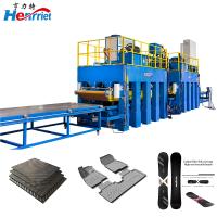China 1000T Thermal Oil Hot and Cold Press Machine 3700x1300mm Plate for Carbon Fiber Production for sale