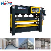 China 2-Layer Synchronous Heavy-Duty Hot Press Machine 300T 2300x1700mm for Sandwich Panel Production for sale