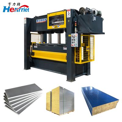 China 2-Layer Synchronous Heavy-Duty Hot Press Machine 300T 2300x1700mm for Sandwich Panel Production for sale