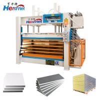 China 8-Layer Industrial Laminator 50T Pressure 2500x1300mm Platen for Sandwich Panels for sale