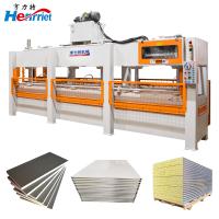 China Extended High-Temperature Hot Press 6500x1300mm Work Platen 100T Max Pressure for Sandwich Panels for sale