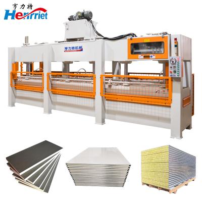China Extended High-Temperature Hot Press 6500x1300mm Work Platen 100T Max Pressure for Sandwich Panels for sale
