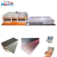 China 100T Gantry Mobile Hot Press 5200x2800mm Platen for Sandwich Panels Metal Foam Insulation Board for sale