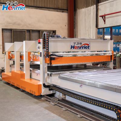China 100T Gantry Mobile Hot Press 5200x2800mm Platen for Sandwich Panels Metal Foam Insulation Board for sale