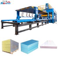 China 250T Dual Station Hot Press Machine 4560x2160mm Workbench PLC Touch Screen Control for Sandwich Panels for sale
